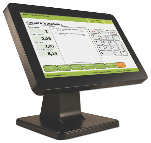 Monitor Bematech 15.6" Touch POS | https://compuaccesoriosmax.com/