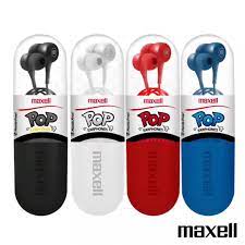 Audífonos MAXELL IN POP con Mícrofono | https://compuaccesoriosmax.com/