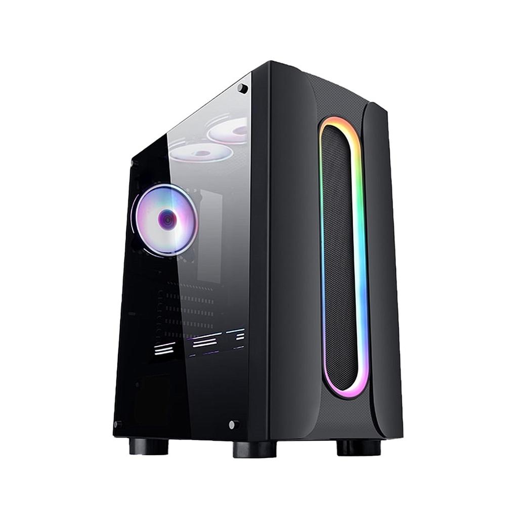 Case Gaming EAGLE WARRIOR LOOP RGB Media Torre open box | https ...