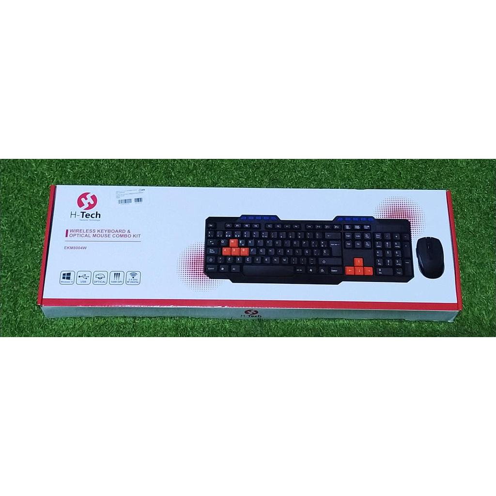 Combo H-Tech teclado y mouse Inalámbrico | https://compuaccesoriosmax.com/